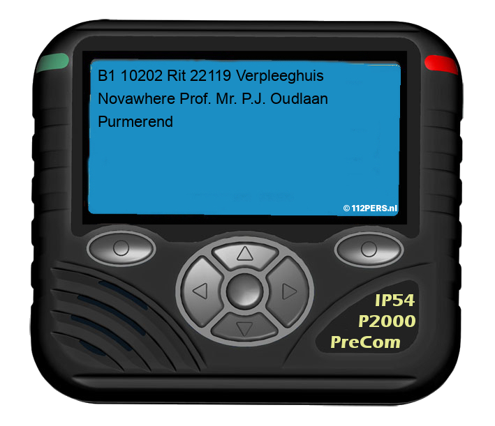 Ambulance naar Prof. Mr. P.J. Oudlaan in Purmerend - 112PERS.nl